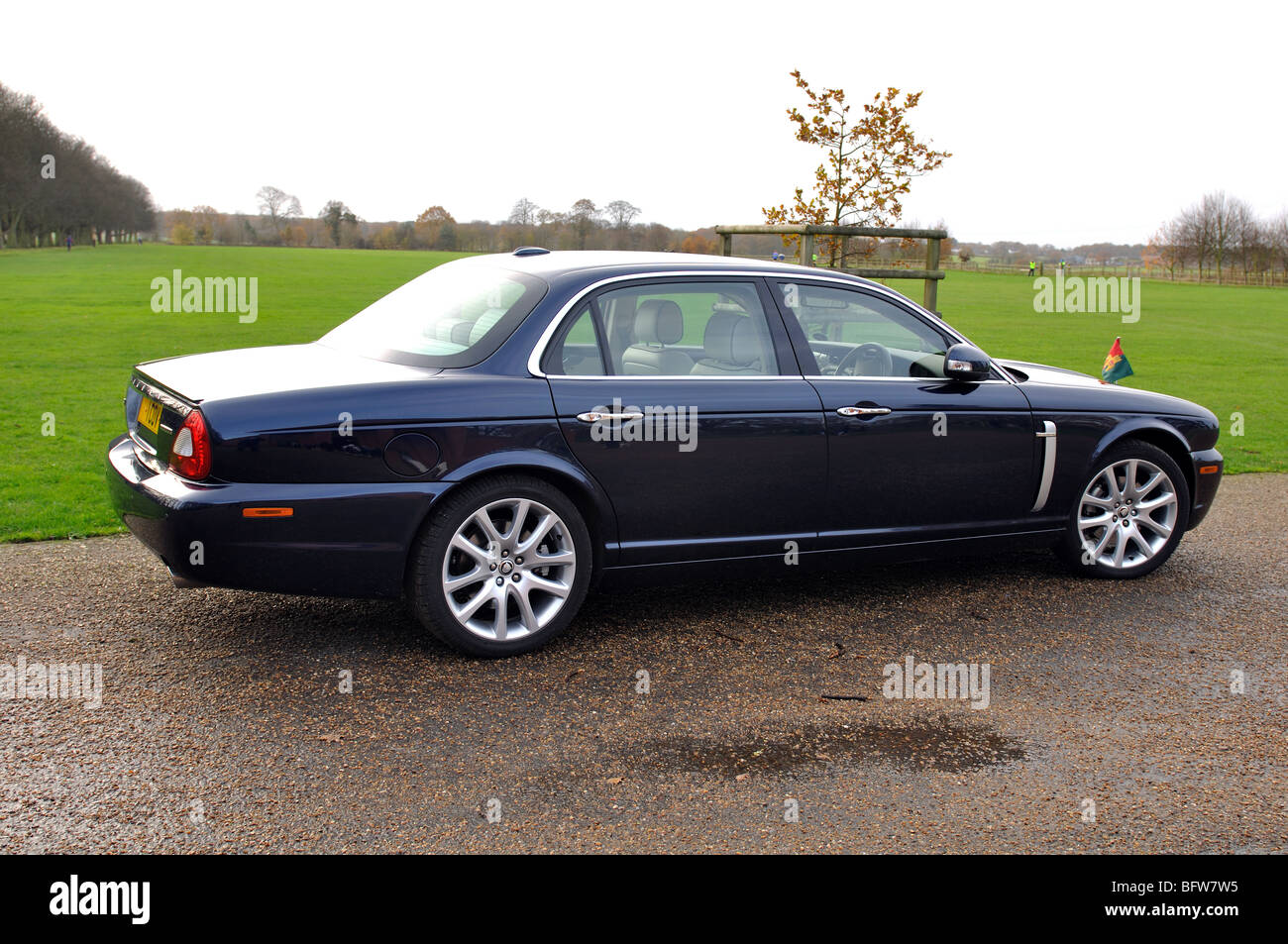 Jaguar XJ Sovereign, Lord Mayor of Coventry`s official car Stock Photo ...