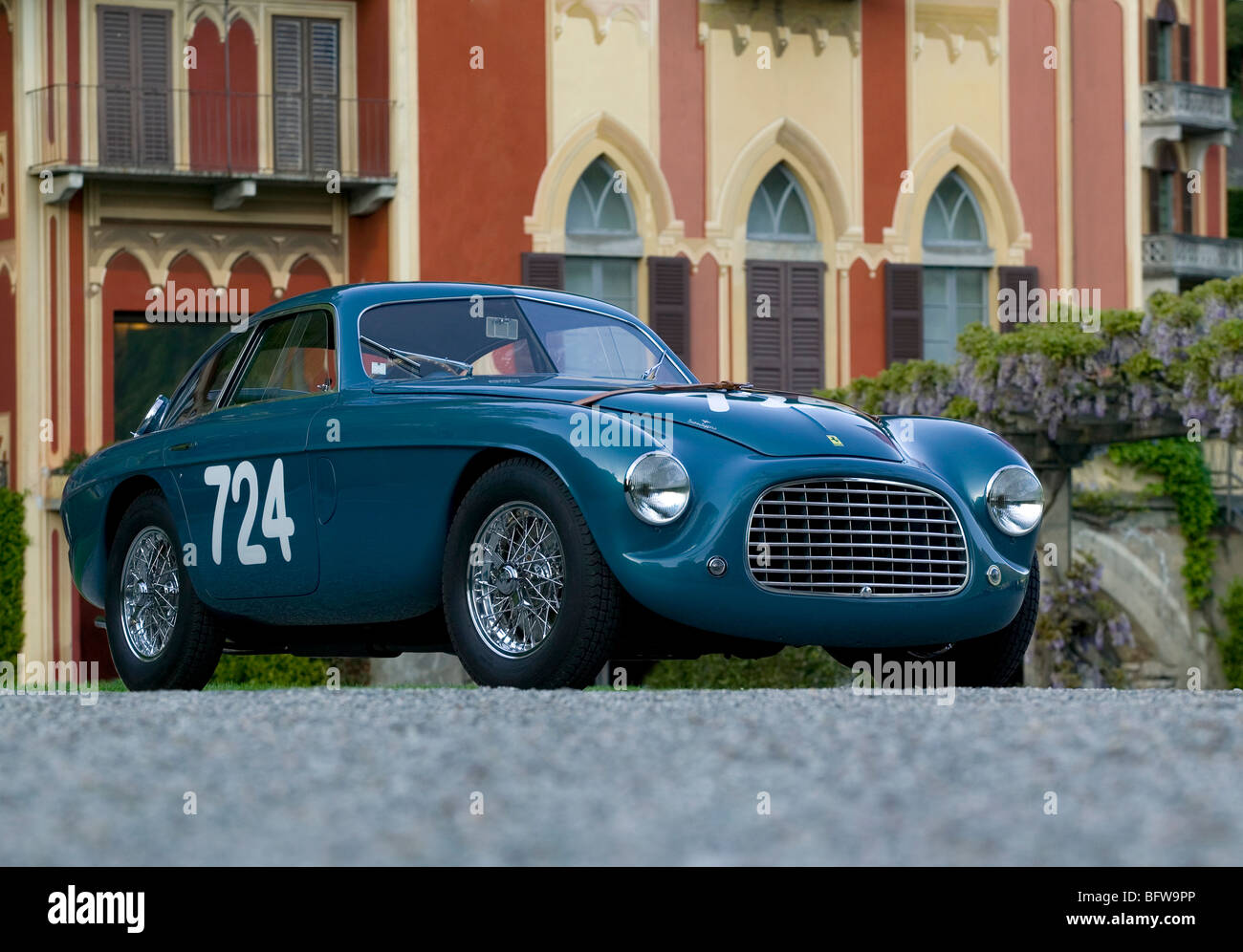 Ferrari 166MM/195S Berlinetta Le Mans by Touring. 1950 Stock Photo - Alamy