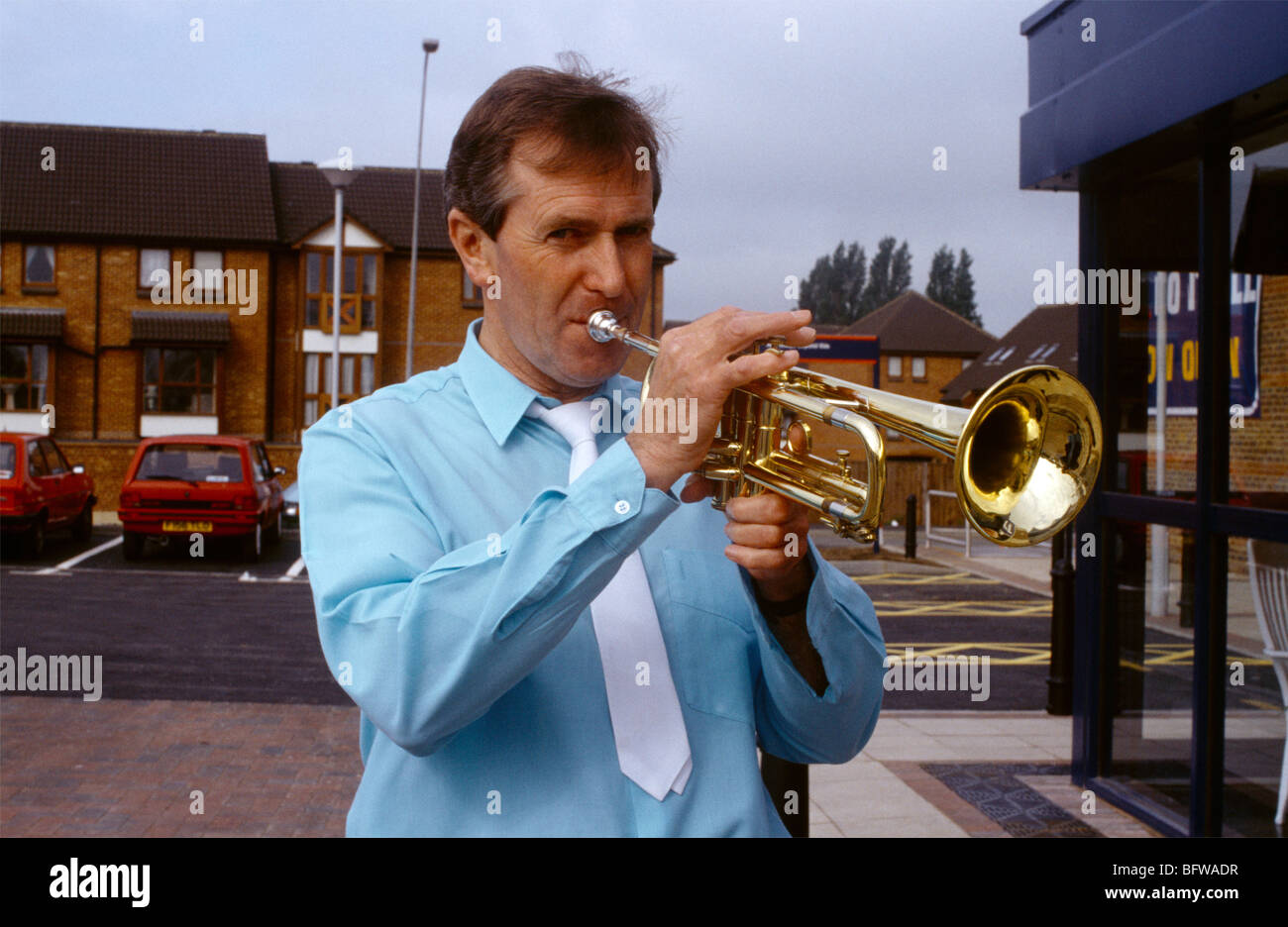 Trumpet player musician hi-res stock photography and images - Alamy