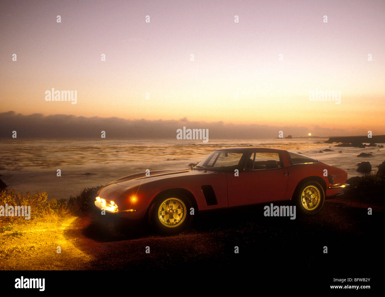 Iso Griffo Italian super car of early 1970's Stock Photo - Alamy