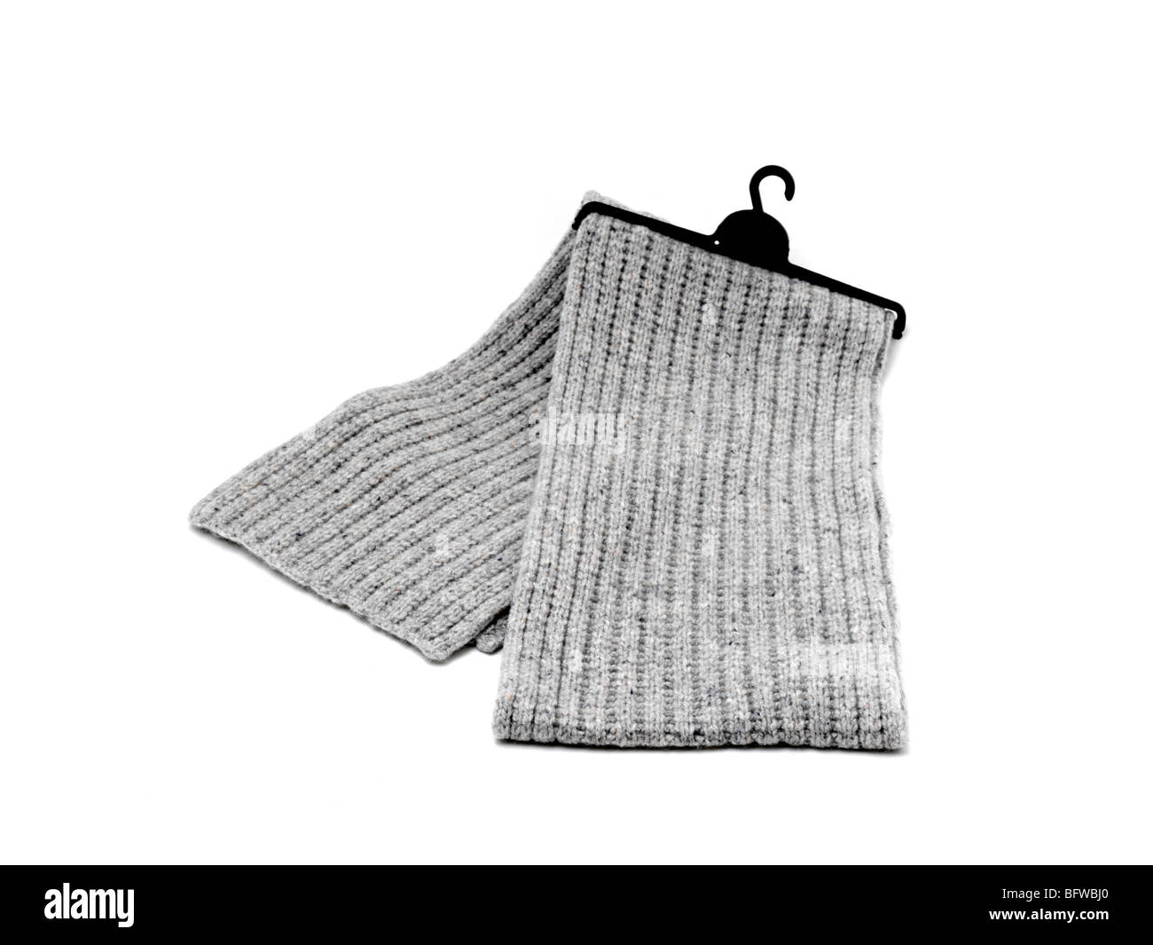 Wool scarf Black and White Stock Photos & Images - Alamy