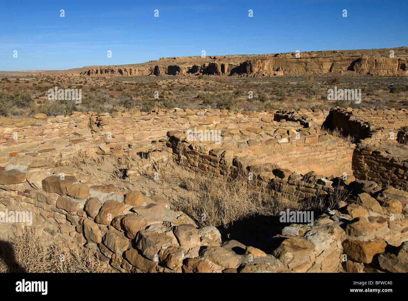 Casa Rinconada Chaco Culture National Historical Park New Mexico USA ...