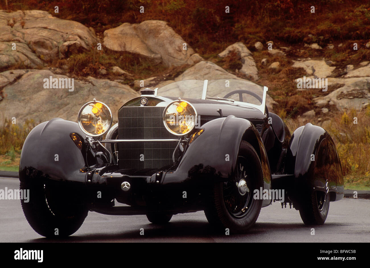 1930 Count Trossi Mercedes Benz SSK automobile Stock Photo - Alamy