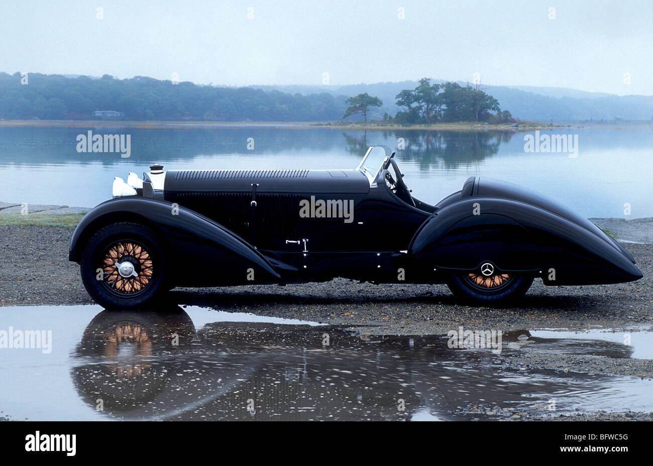 1930 Count Trossi Mercedes Benz SSK automobile Stock Photo - Alamy