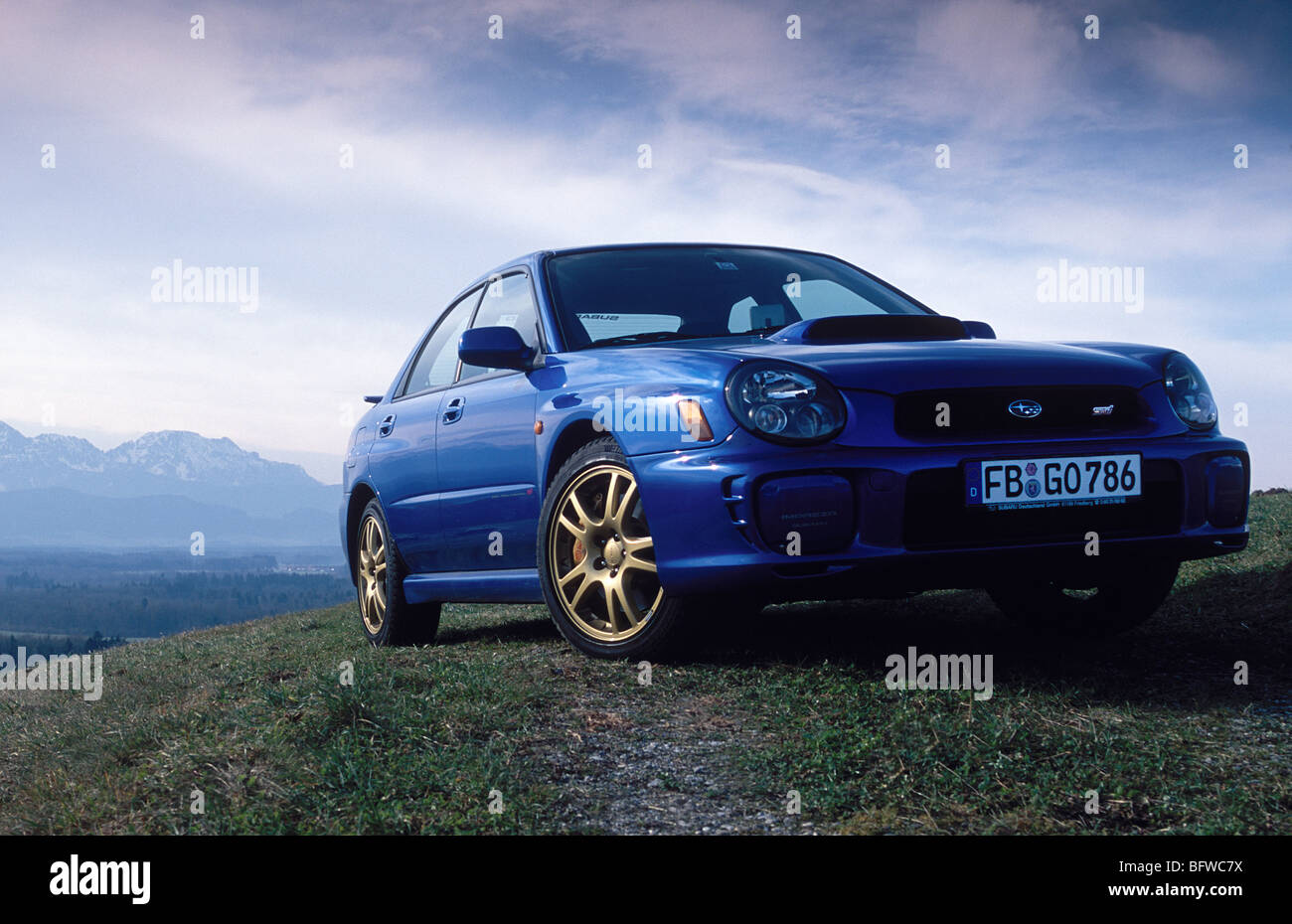 Subaru WRX STV 2002 Stock Photo - Alamy