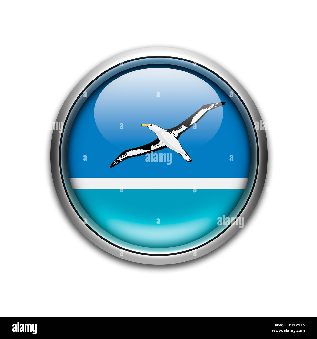 Midway Islands flag Stock Photo - Alamy