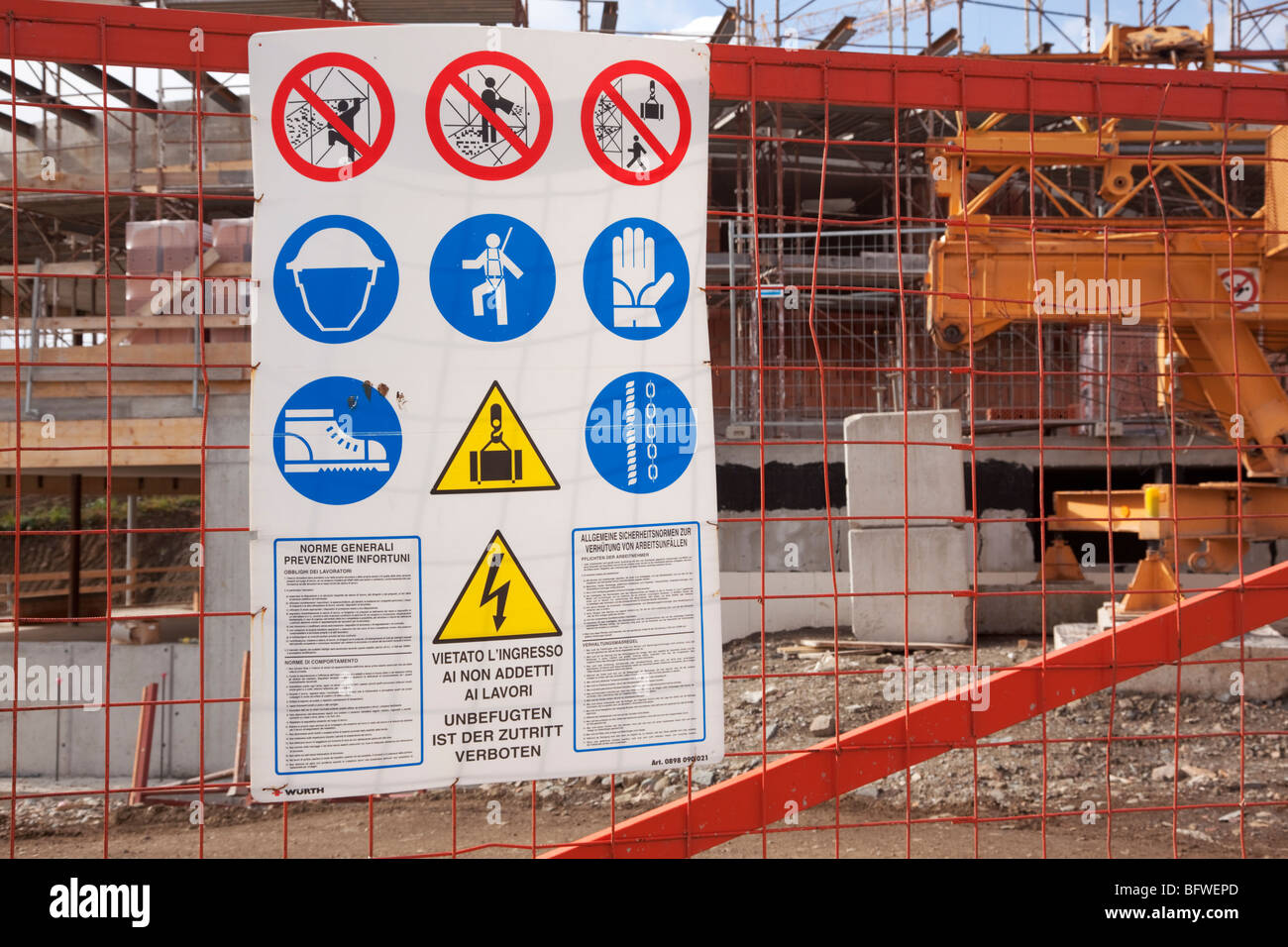 Safety instructions sign hi-res stock photography and images - Alamy