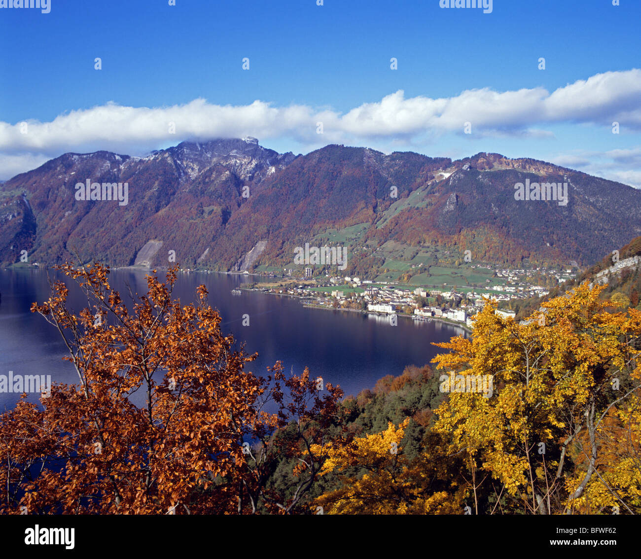 Brunnen switzerland autumn hi-res stock photography and images - Alamy