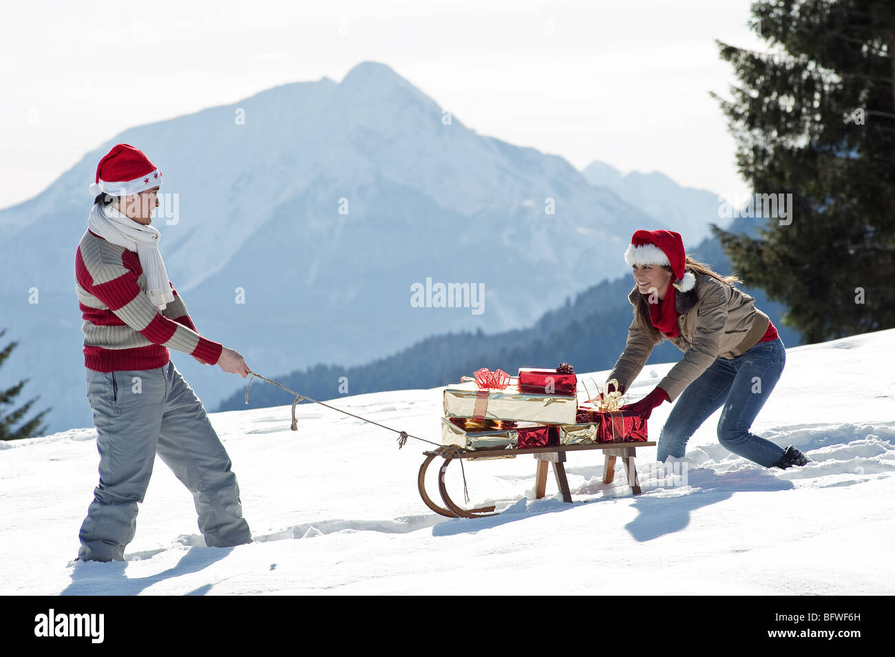 Bobsleigh push hi-res stock photography and images - Alamy