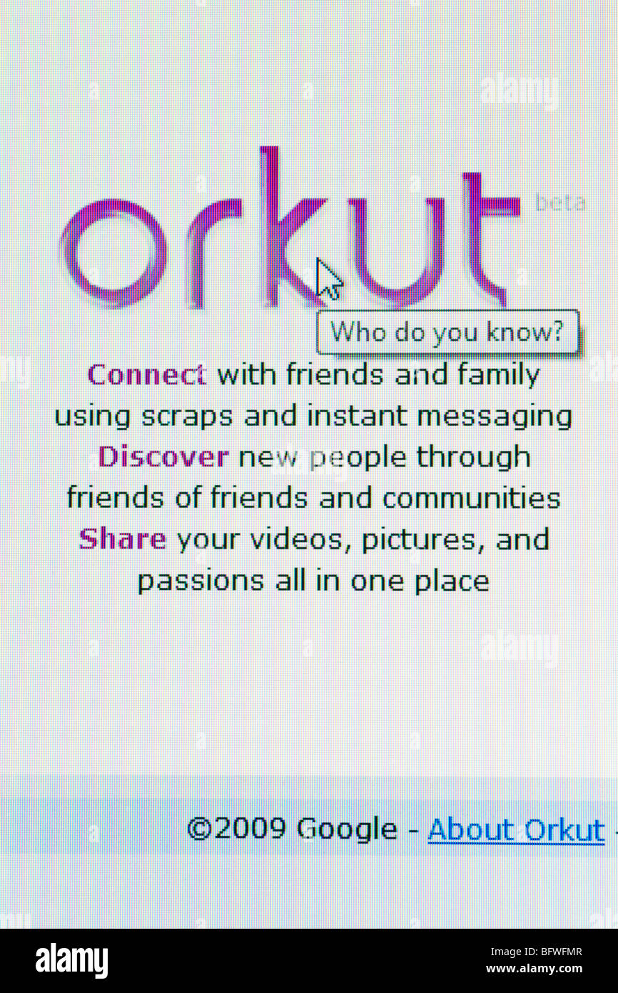 Orkut logo hi-res stock photography and images - Alamy