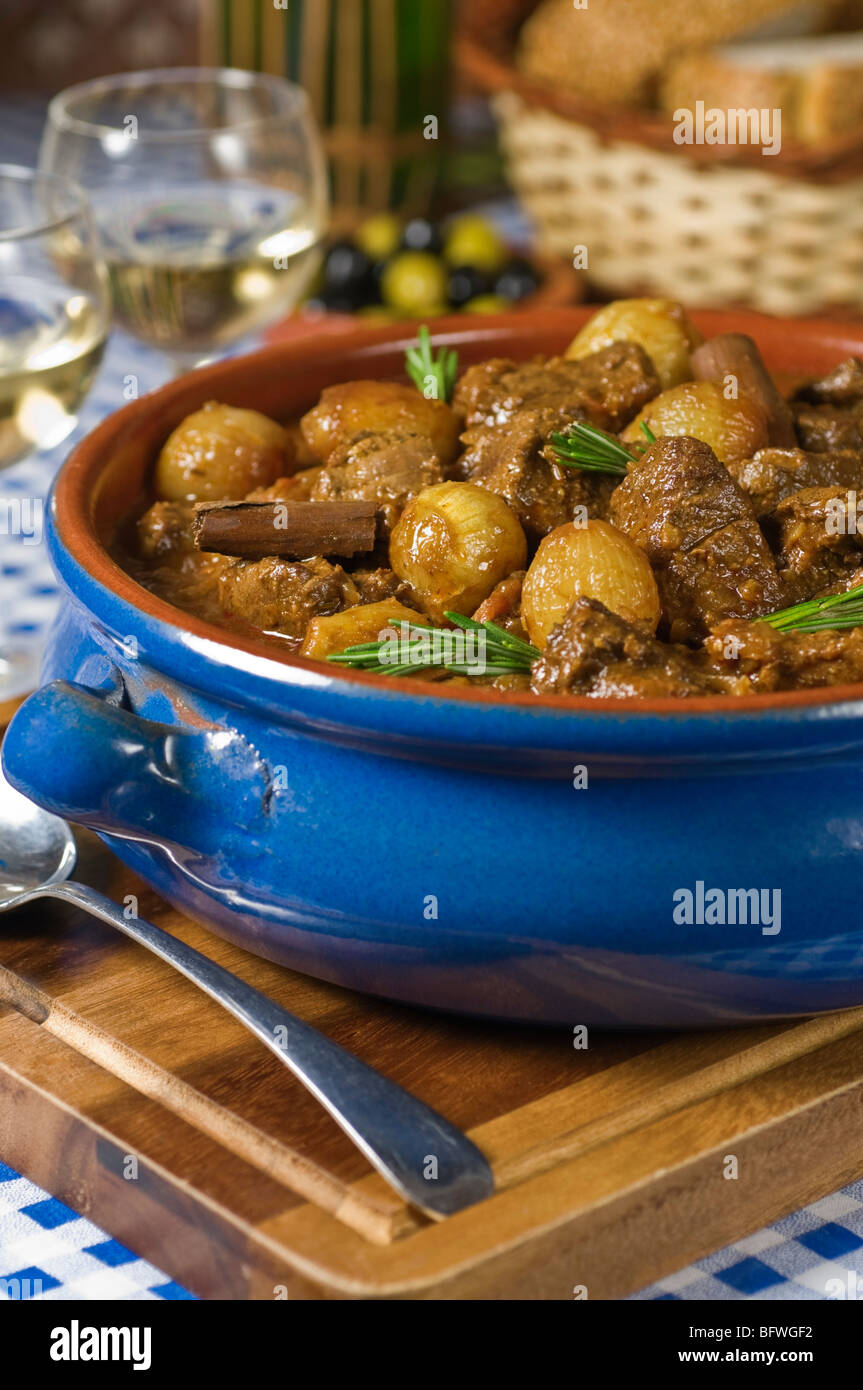 Beef stifado hi-res stock photography and images - Alamy