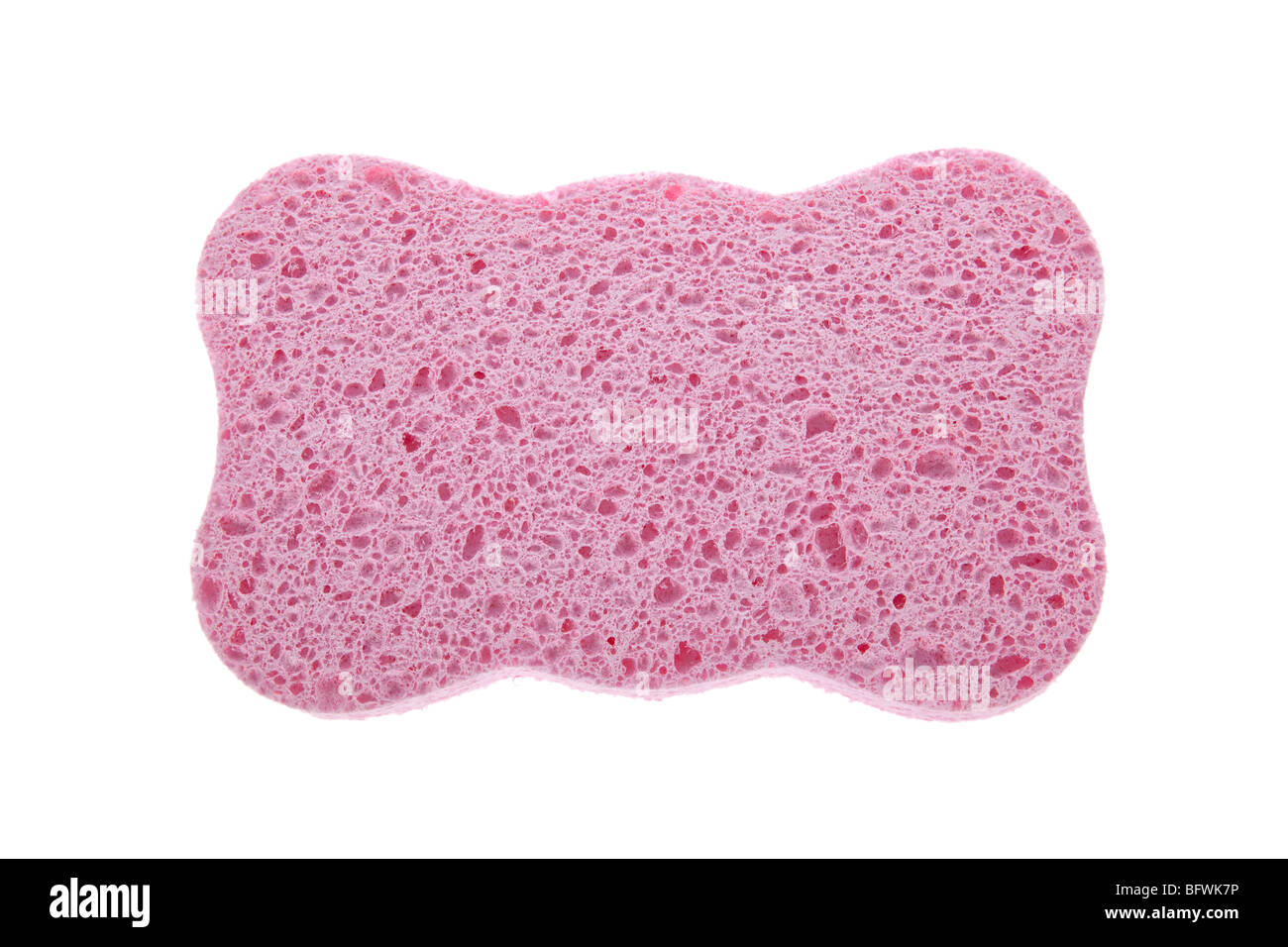 Bath sponge isolated on a white background Stock Photo - Alamy