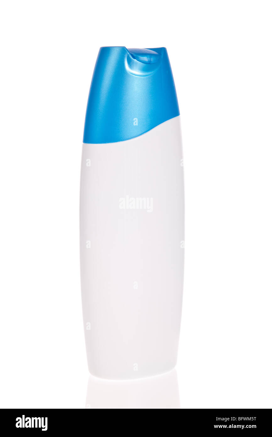 Shampoo bottle isolated on a white background Stock Photo - Alamy