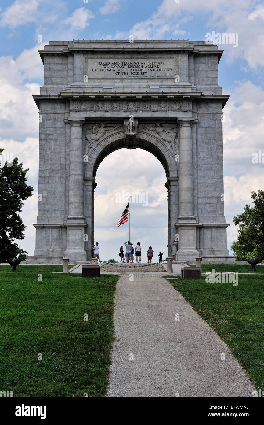 Memorial at valley forge hi-res stock photography and images - Alamy