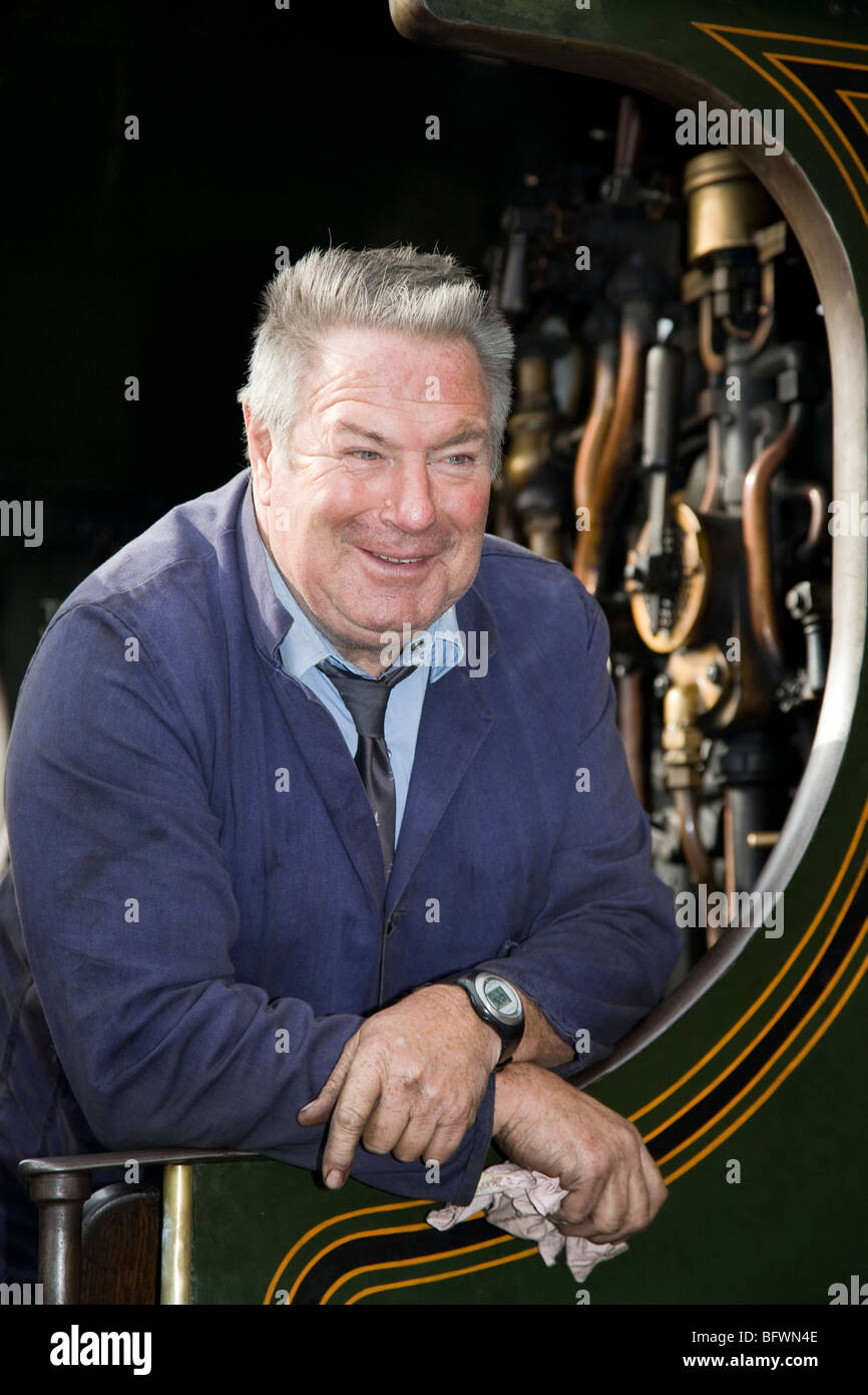 Steam engine driver hi-res stock photography and images - Alamy