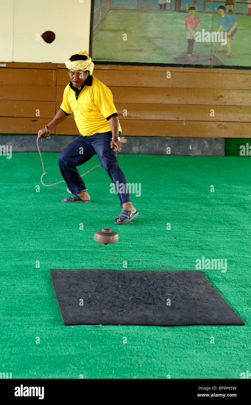 Malay Spinning Top, or Malaysian Man Spinning Tops, Kota Bahru ...