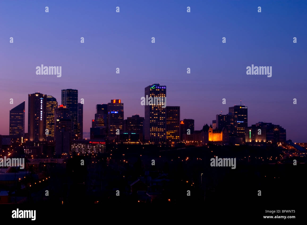 Skyscraper edmonton skyscrapers hi-res stock photography and images - Alamy
