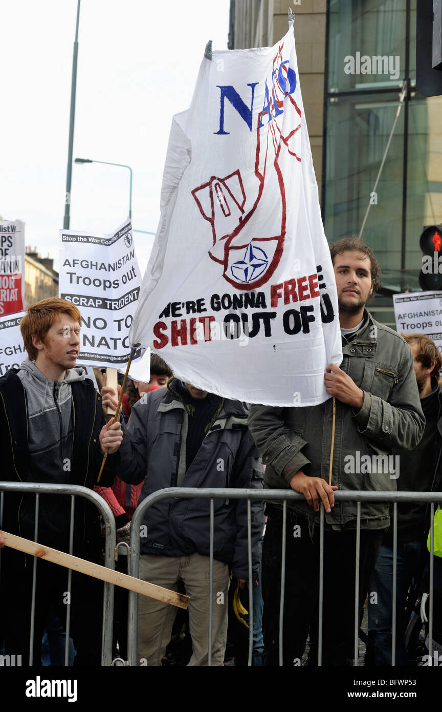 Stop the war protest Stock Photo - Alamy