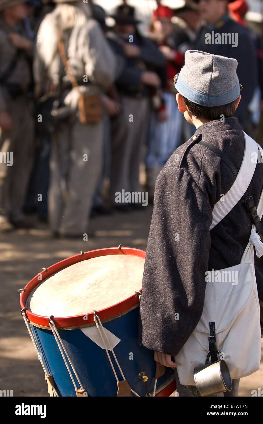 Drummer boy civil war hi-res stock photography and images - Alamy