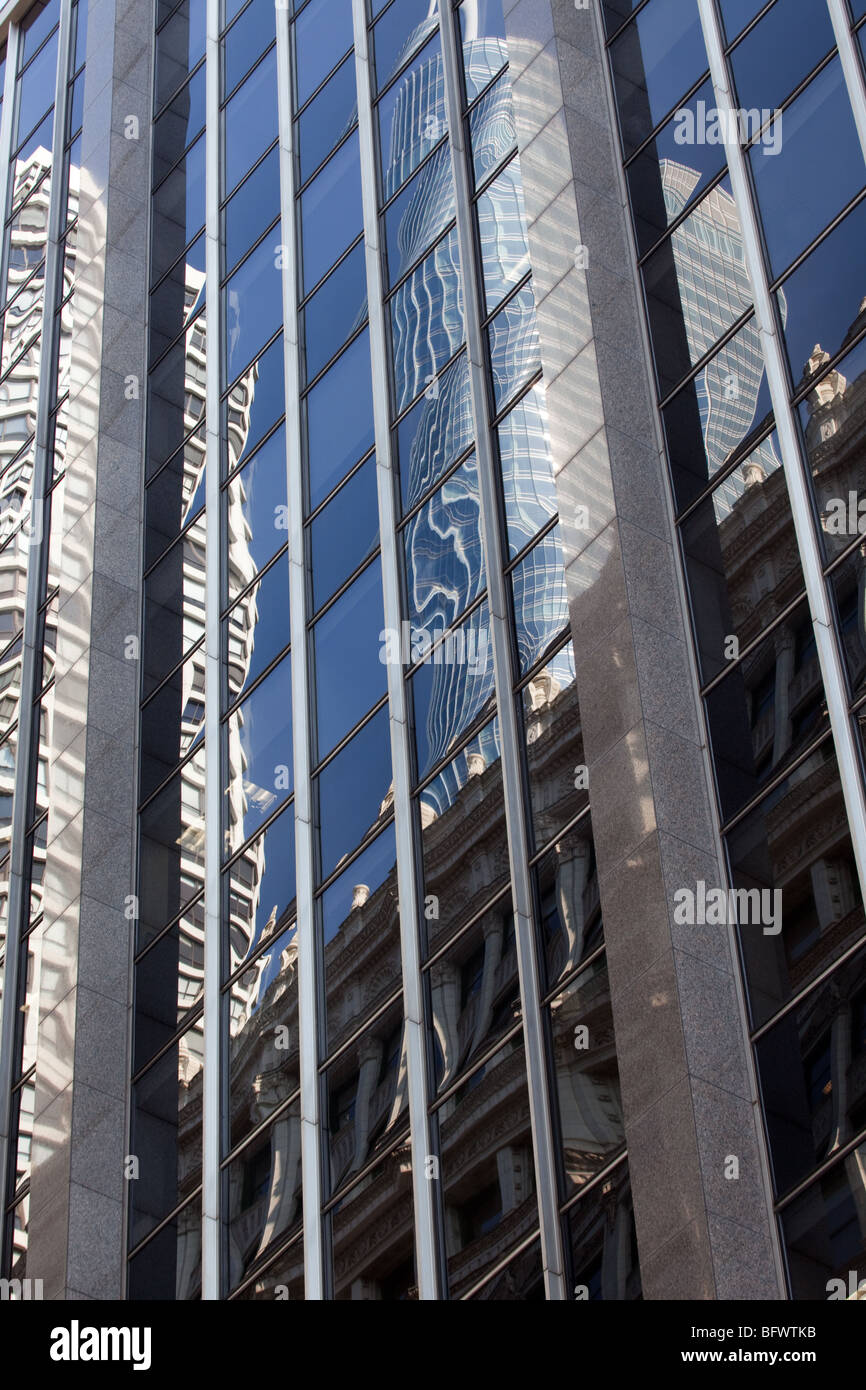 Chicago Cityscape, skyscraper Stock Photo - Alamy