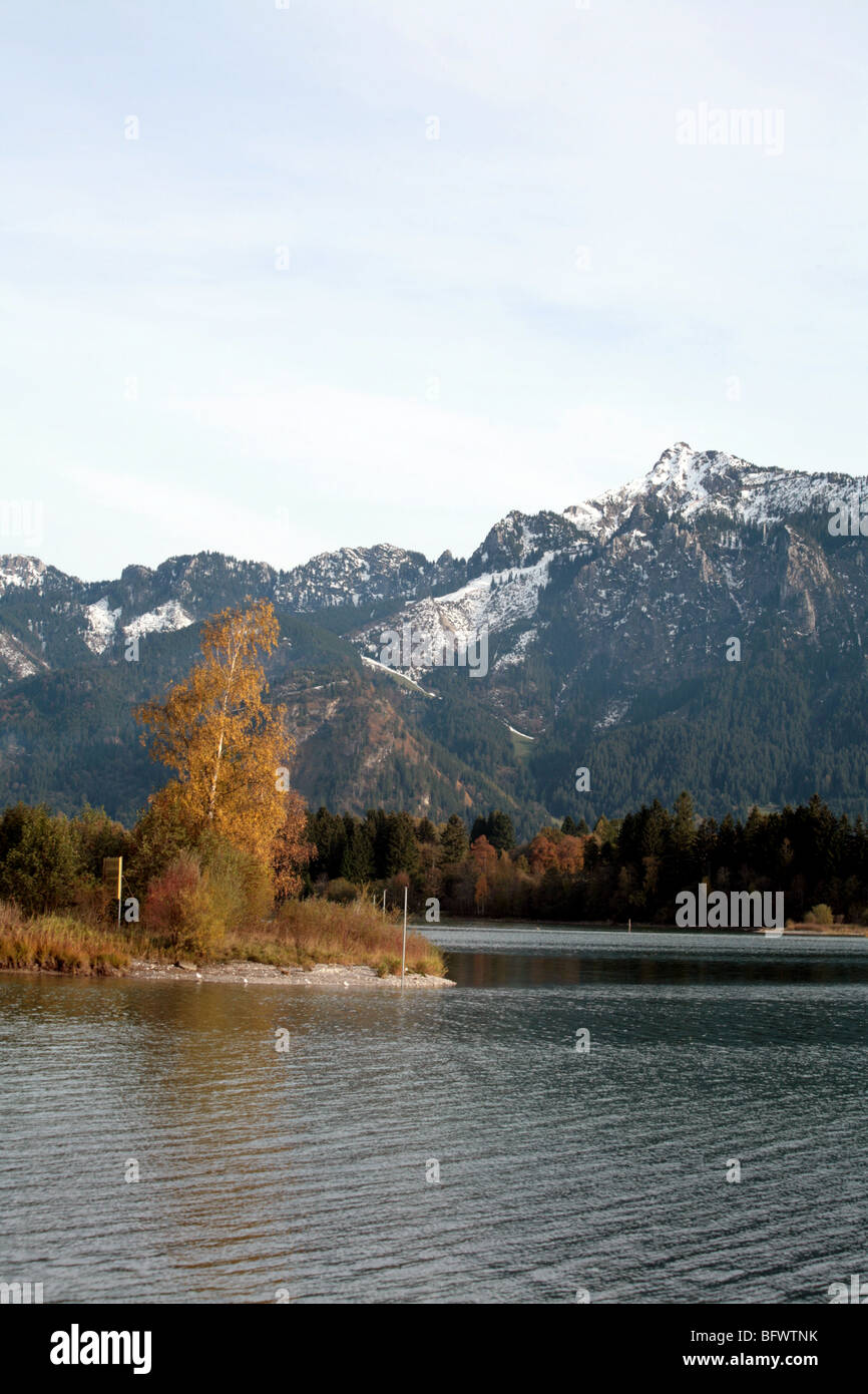 Autumn in the forggensee hi-res stock photography and images - Alamy