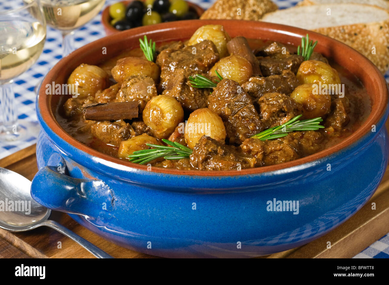 Beef stifado hi-res stock photography and images - Alamy