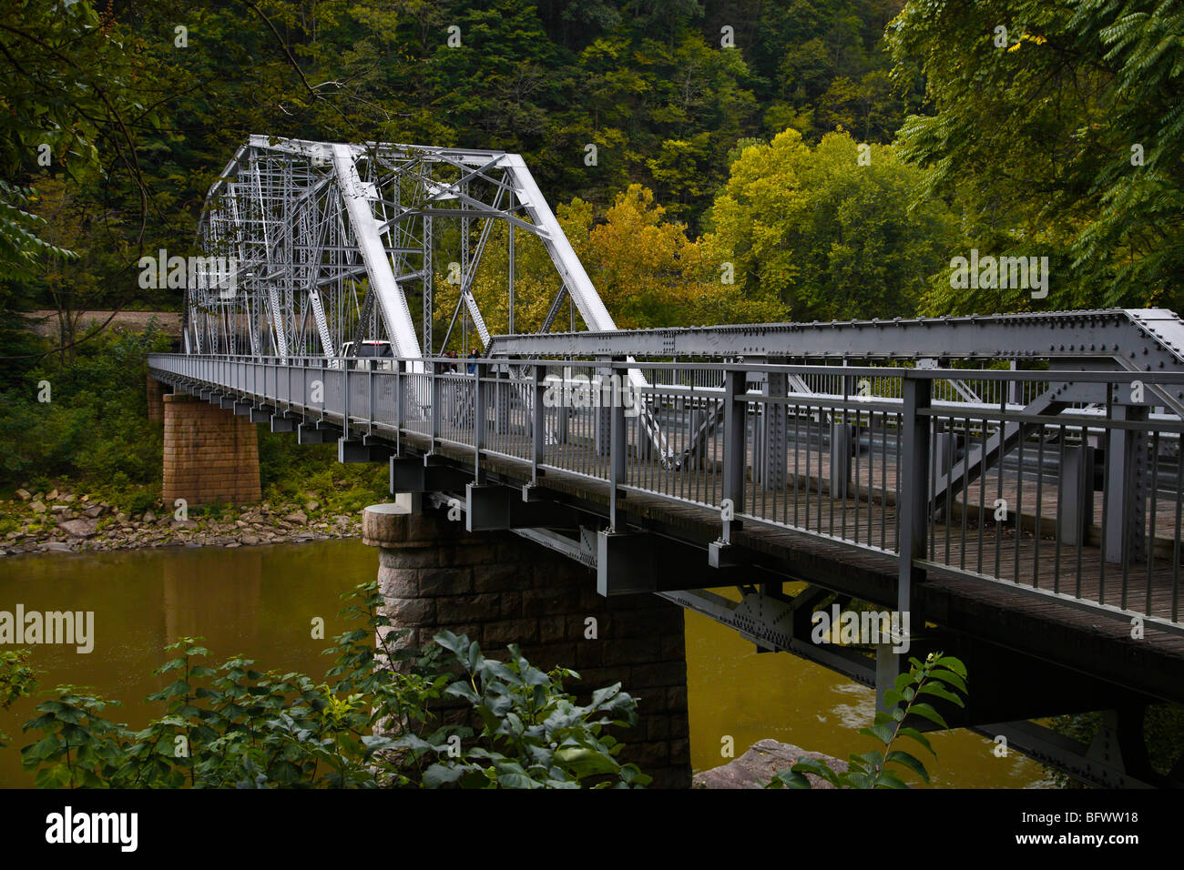 Tunney Hunsaker Station a Gorge Bridge over New River Fayetteville ...