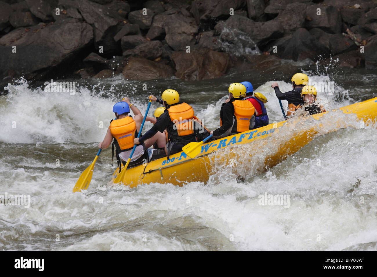 White Water Rafting on New River iWest Virginia National watersport USA ...