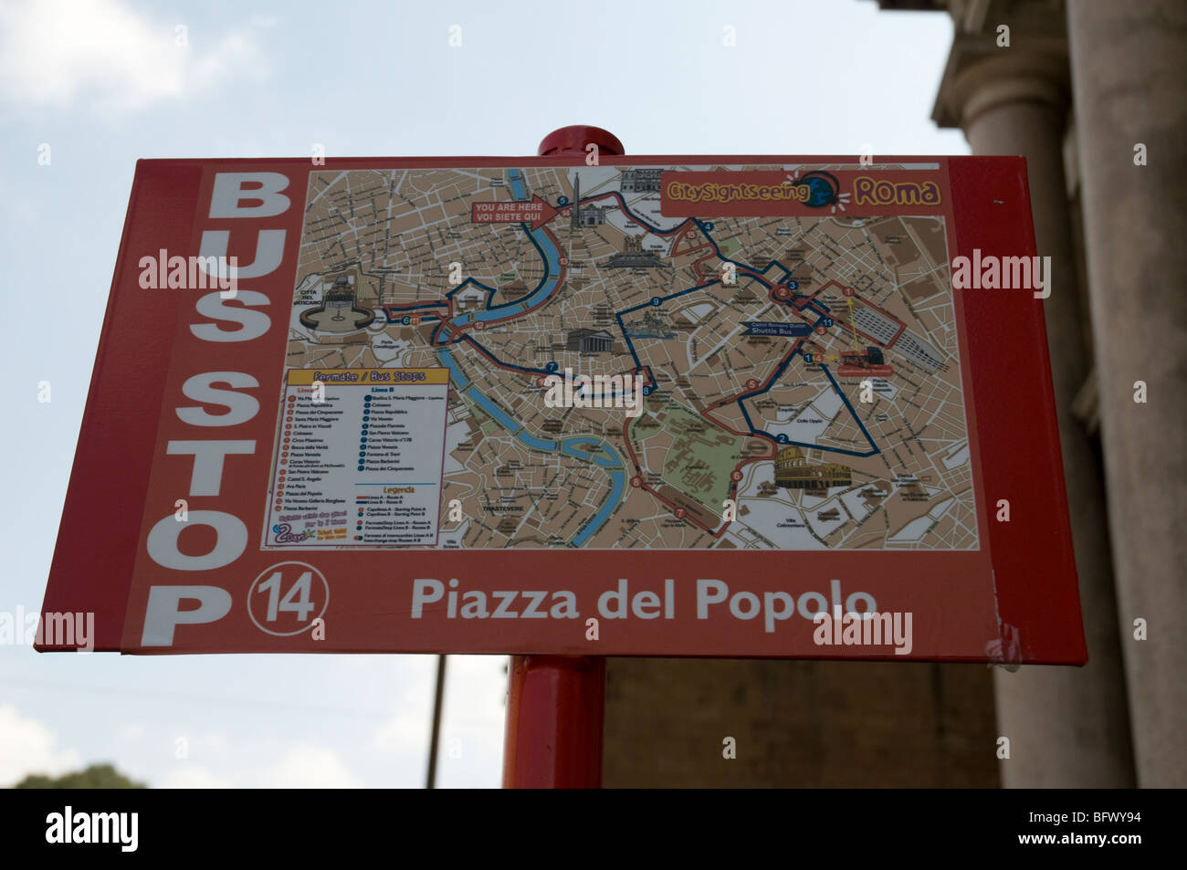 Bus route map hi-res stock photography and images - Alamy