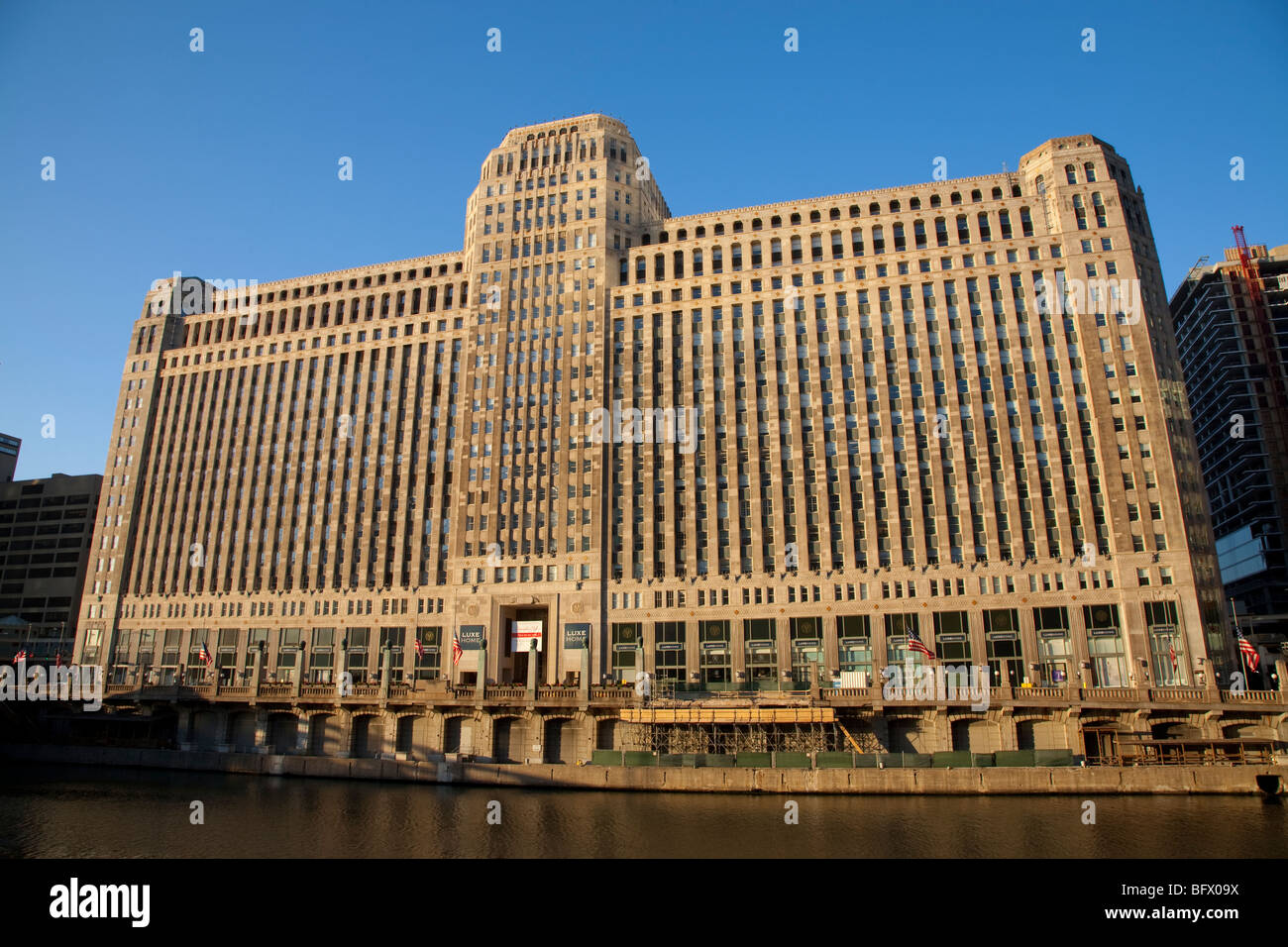 Usa Illinois Chicago Merchandise Mart High Resolution Stock Photography ...