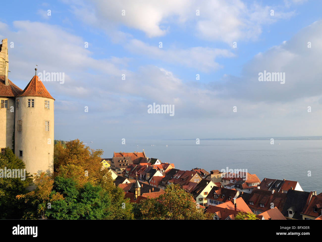 Meersburg, Lake Constance, Baden-Wuerttemberg, Germany Stock Photo - Alamy