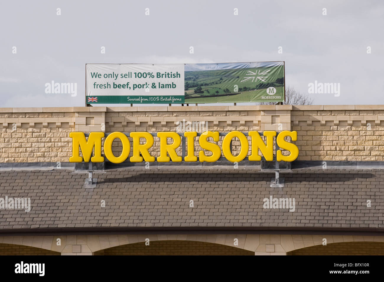 Morrisons advertising hi-res stock photography and images - Alamy