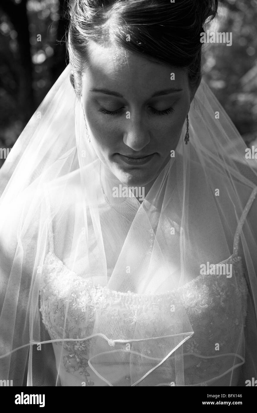 Portrait of the bride Stock Photo - Alamy