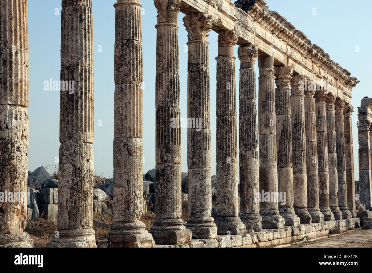 Pompey made Apamea (Apameia) or Afamia (Arabic) part of the Roman ...