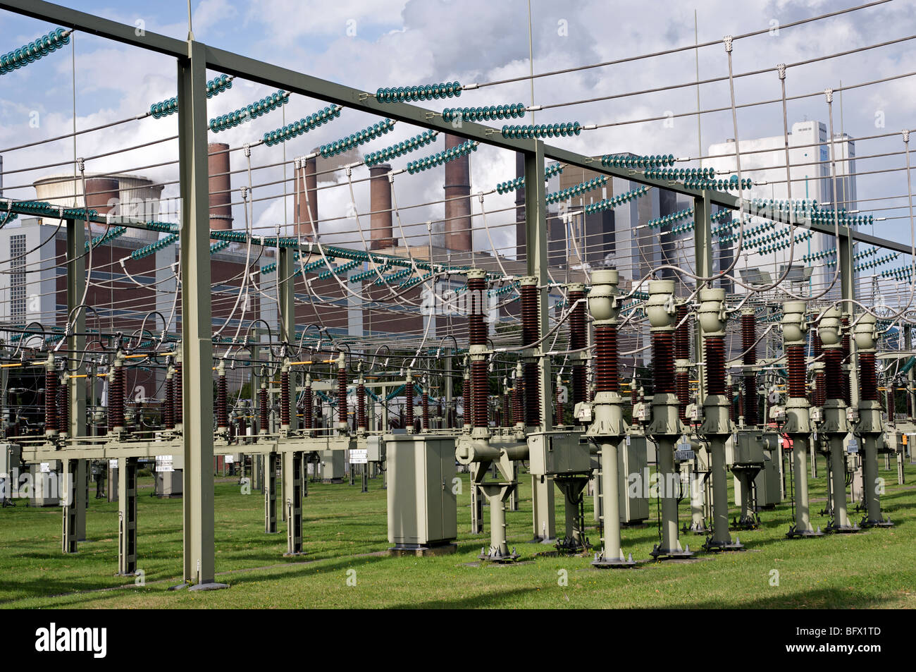Coal-fired power station, Germany Stock Photo - Alamy