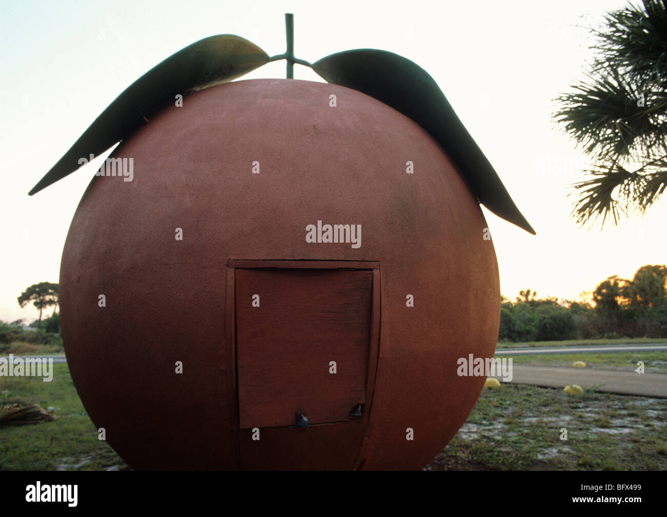 The Orange Hut Stock Photo - Alamy