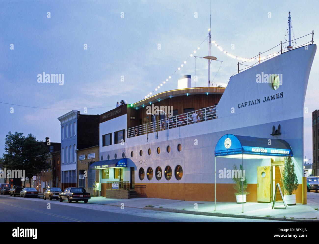 Captain James Restaurant Stock Photo - Alamy