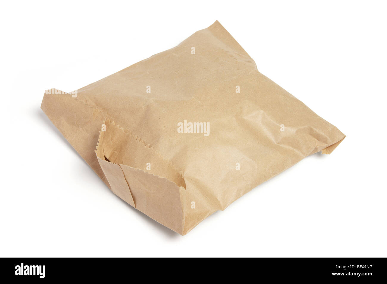 Brown Paper Bag Stock Photo - Alamy