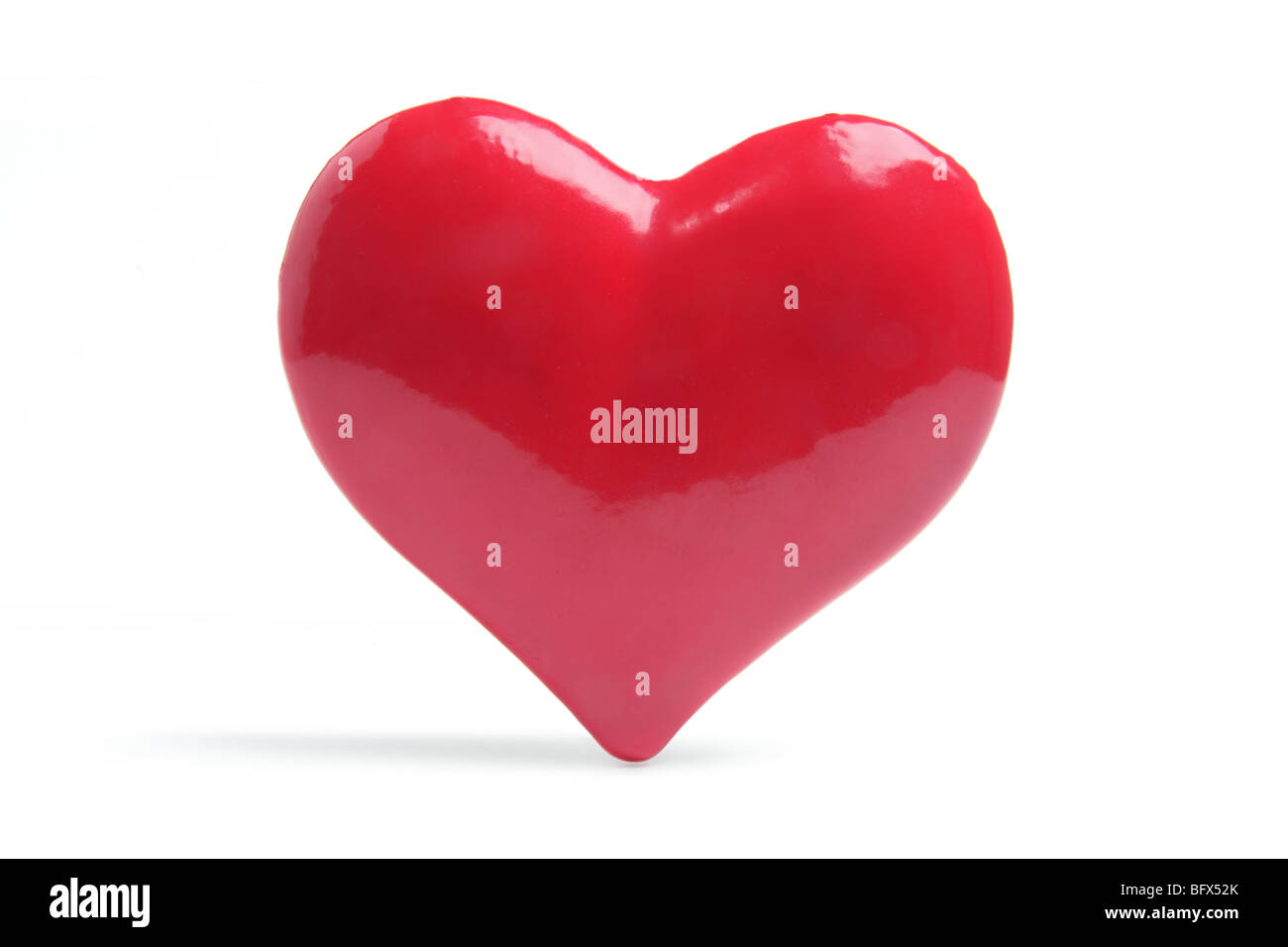 Red Love Heart Stock Photo - Alamy