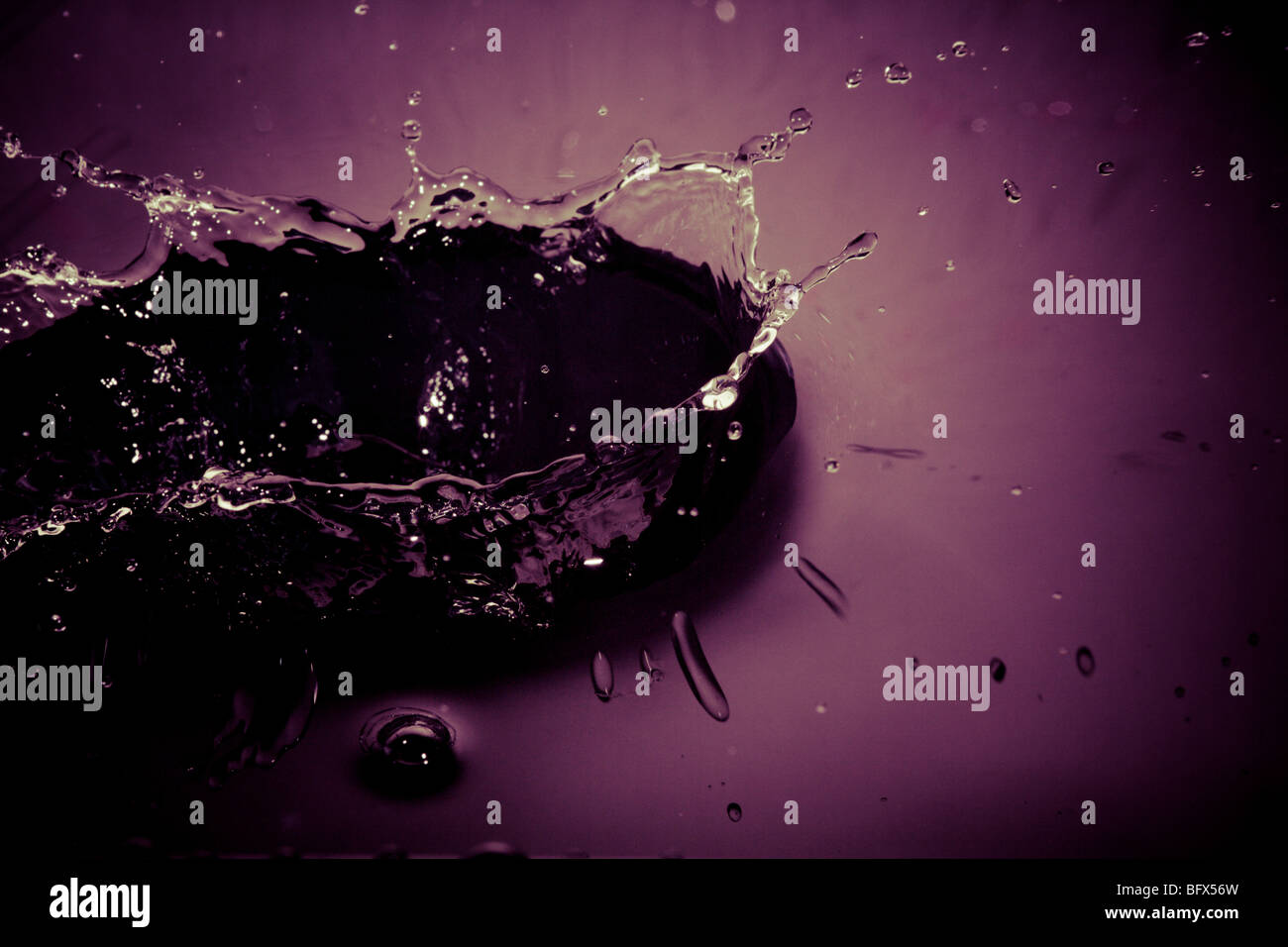 Purple drop hi-res stock photography and images - Alamy