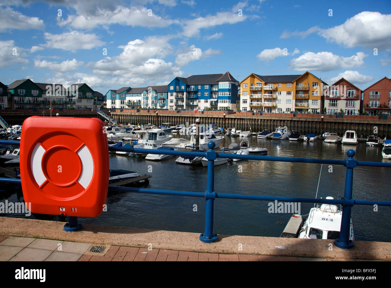Exmouth Devon UK Harbour Harbor Marina Stock Photo - Alamy