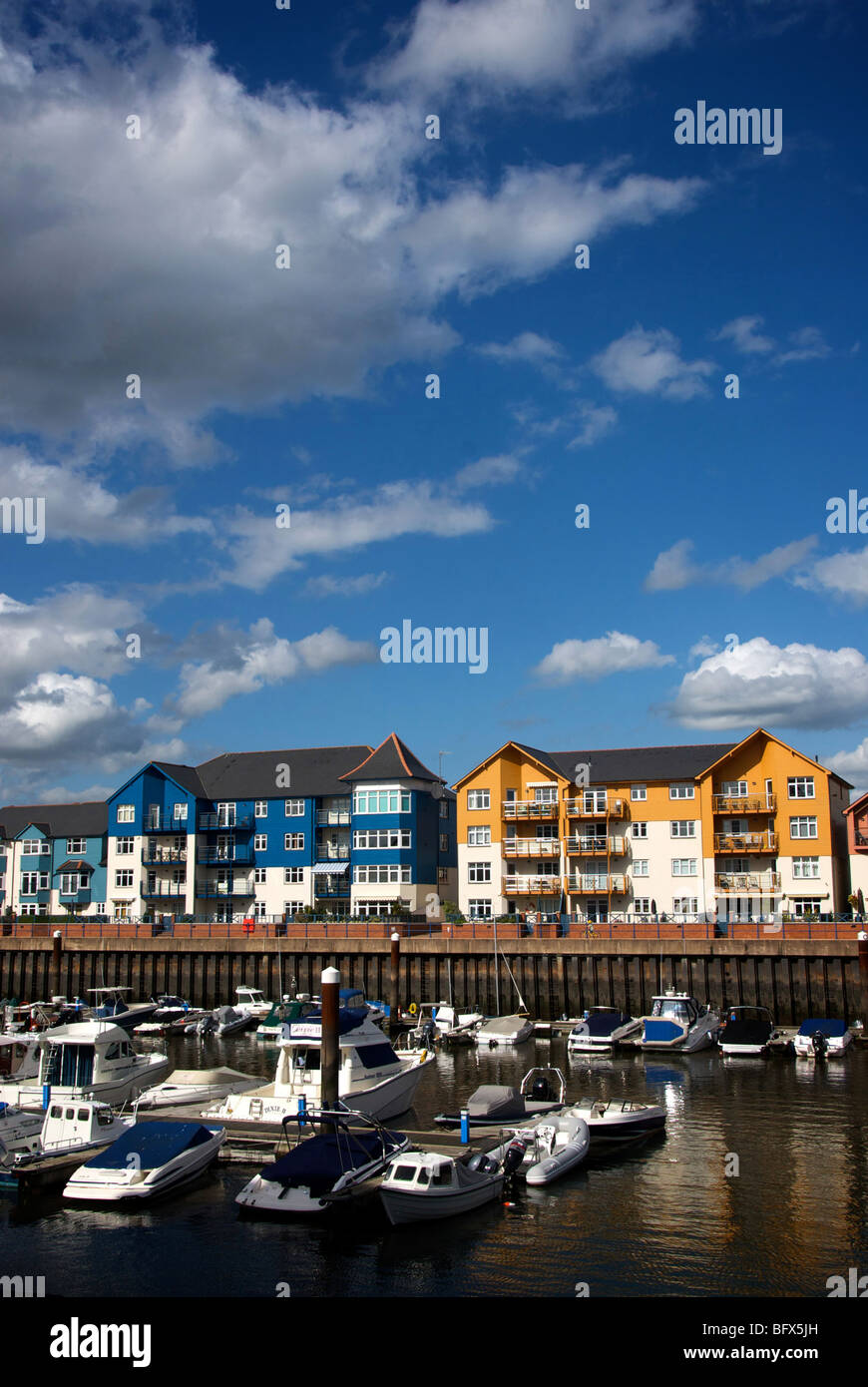Exmouth Devon UK Harbour Harbor Marina Stock Photo - Alamy