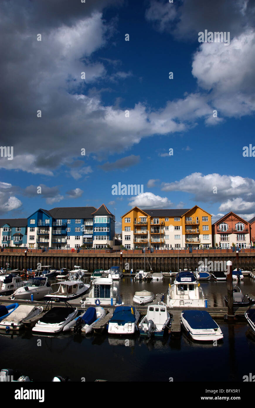 Exmouth Devon UK Harbour Harbor Marina Stock Photo - Alamy
