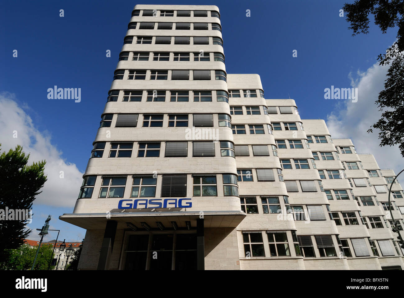Berlin. Germany. Shell-Haus modernist architectural building 1931 ...
