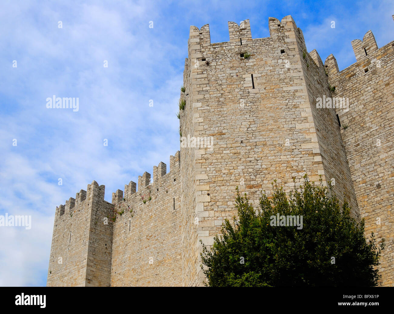 Prato, Tuscany, Italy. Castello Dell Imperatore (castle, 13thC Stock ...
