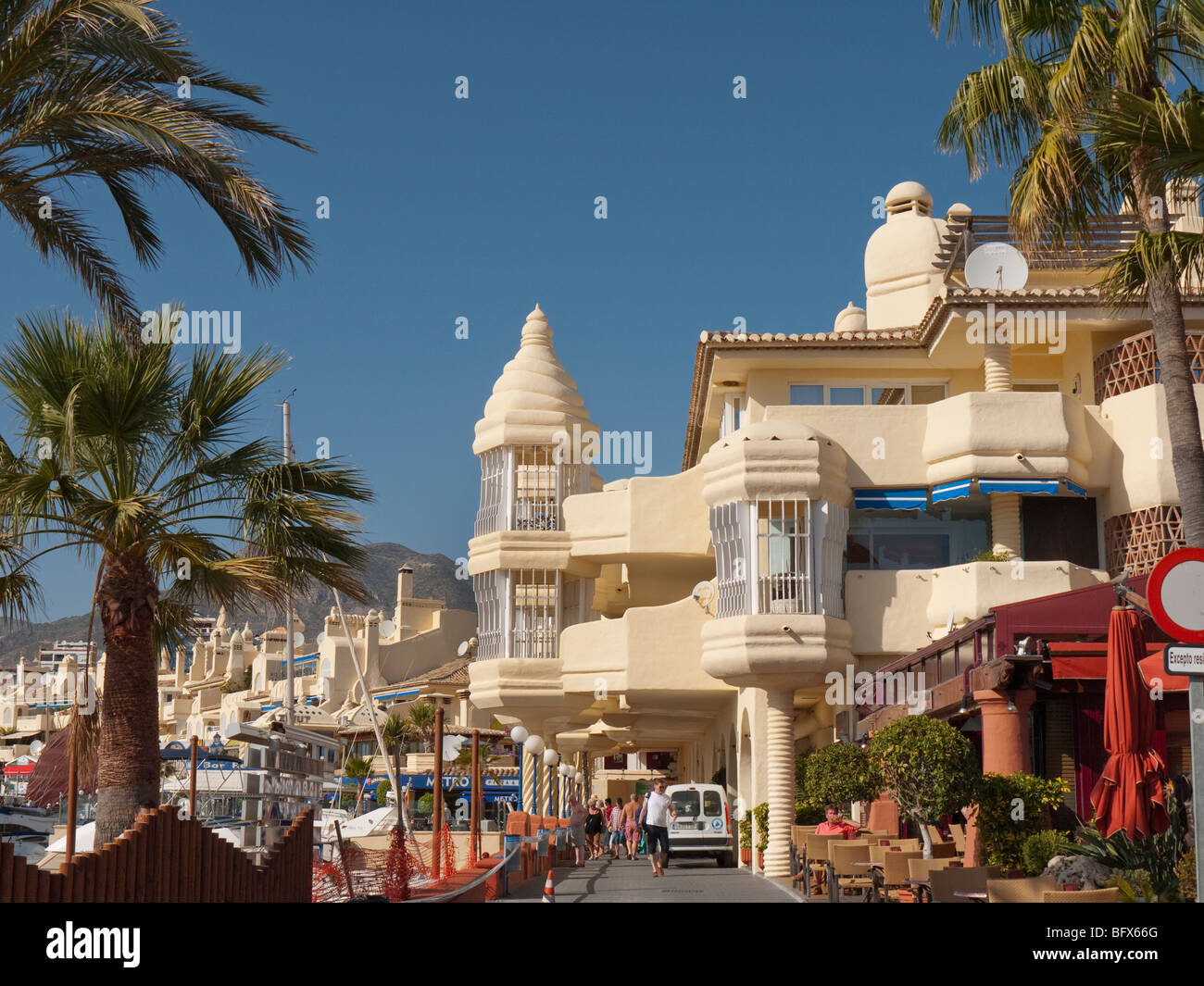Beach promenade benalmadena costa costa hi-res stock photography and ...