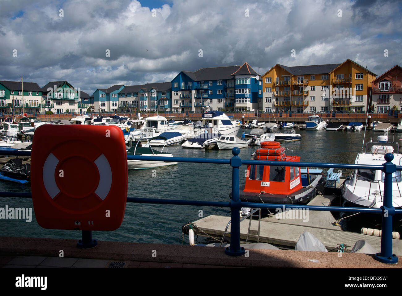 Exmouth Devon UK Harbour Harbor Marina Stock Photo - Alamy