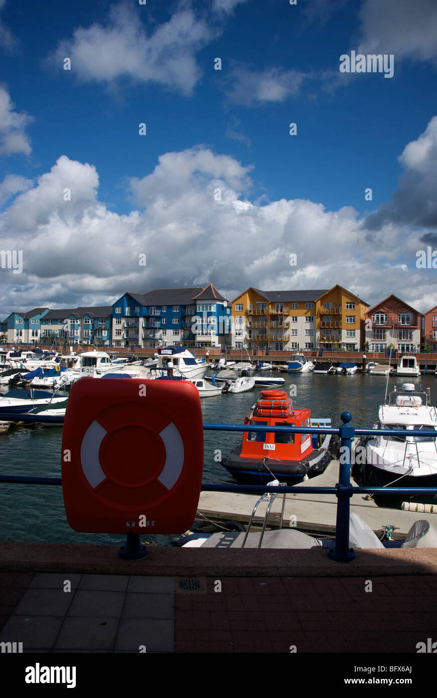 Exmouth Devon UK Harbour Harbor Marina Stock Photo - Alamy