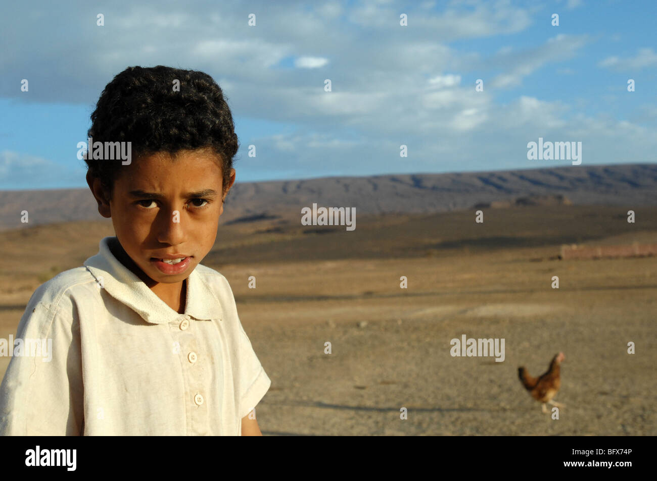 A berber boy in Sahara Desert in Morocco Stock Photo - Alamy