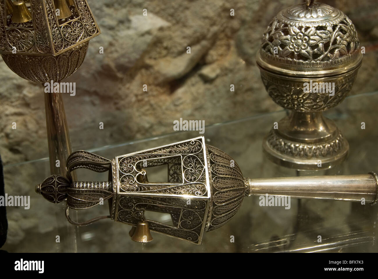 Antiques exposed at the The Main Synagogue, Marlet street, The Major ...